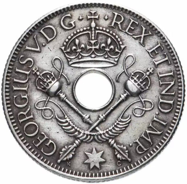 Новая Гвинея 1 шиллинг (shilling) 1935-1945, серебро, вес 5.38 г., из обращения, XF купить на ...
