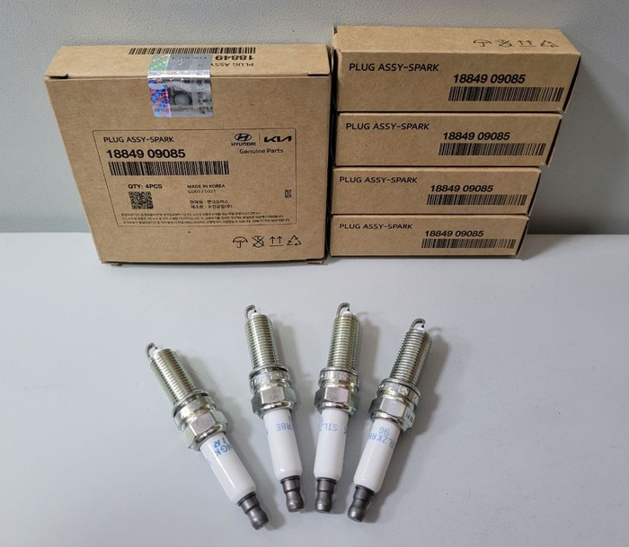 Комплект свечей зажигания Hyundai-KIA 1884909085 - купить по выгодным ...