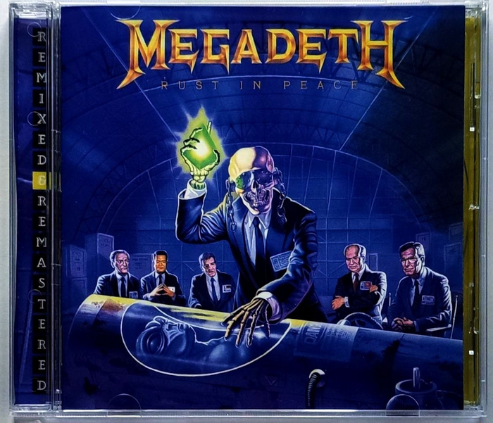 Audio CD Megadeth "Rust In Peace" CD 1990 Thrash Metal - купить по ...