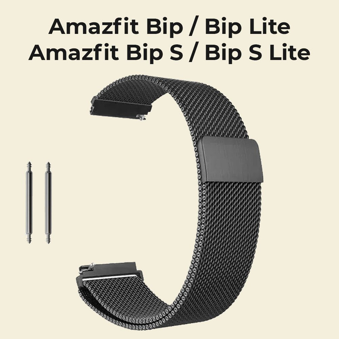 Металлический ремешок для умных смарт часов Xiaomi Amazfit Bip / Bip ...