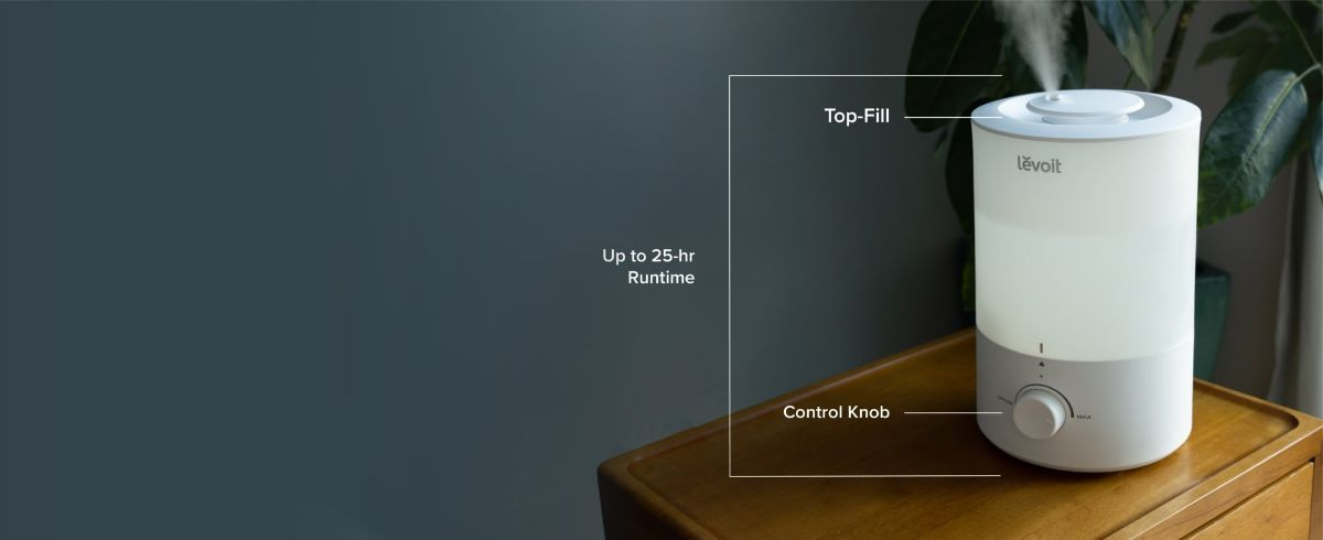 Увлажнитель воздуха ультразвуковой Levoit Cool Ultrasonic, объем 3 л купить на OZON по низкой ...