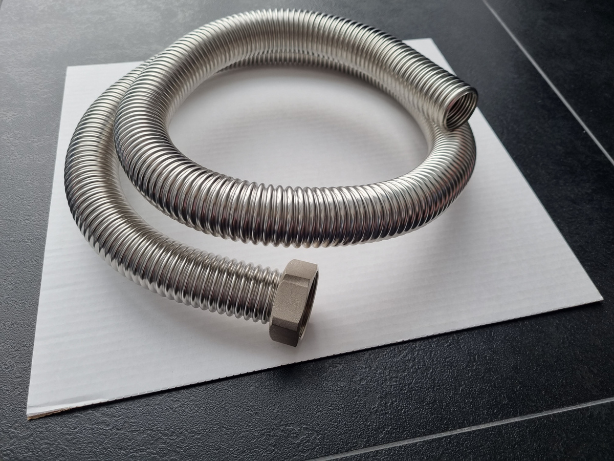 1м с гайкой 1,1/2" Труба отвода выхлопных газов. - купить с доставкой ...