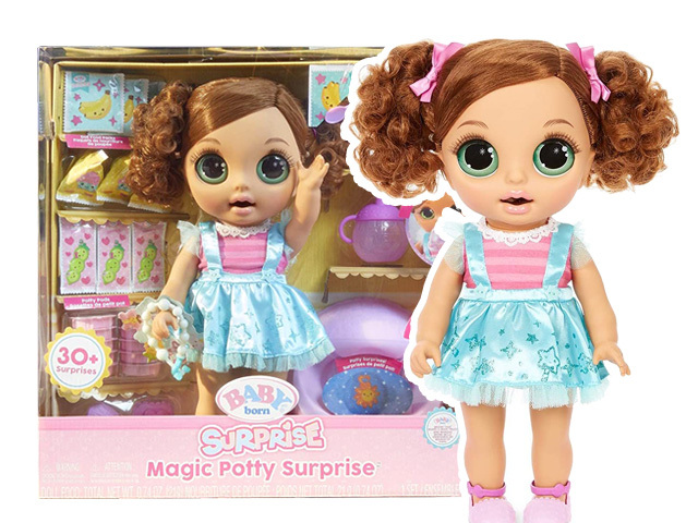 Кукла Baby Born Surprise Magic Potty зеленые глазки купить на OZON по ...