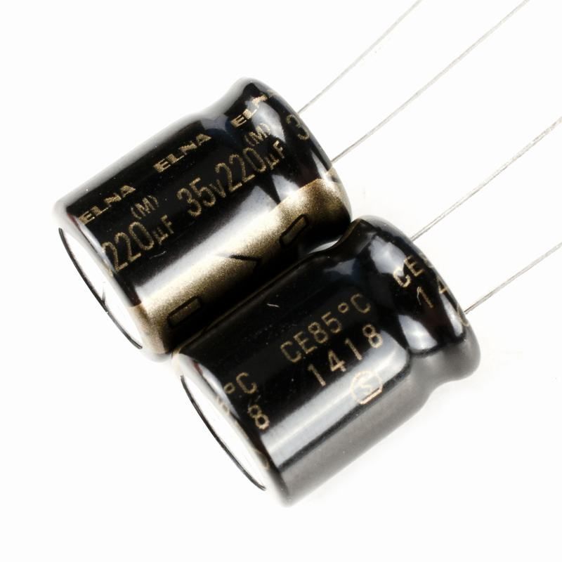 1 шт., ELNA RA3 Аудио HIFI Конденсатор электролитический 35В-2200мкФ ...
