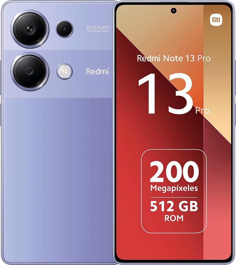 Смартфон Xiaomi Redmi Note 13 Pro 4G Global 256 ГБ 8 ГБ Фиолетовый 6.67 ...