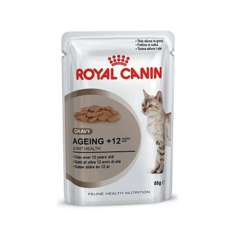 ROYAL CANIN Feline Health Nutrition Ageing 12+ консервированный влажный ...