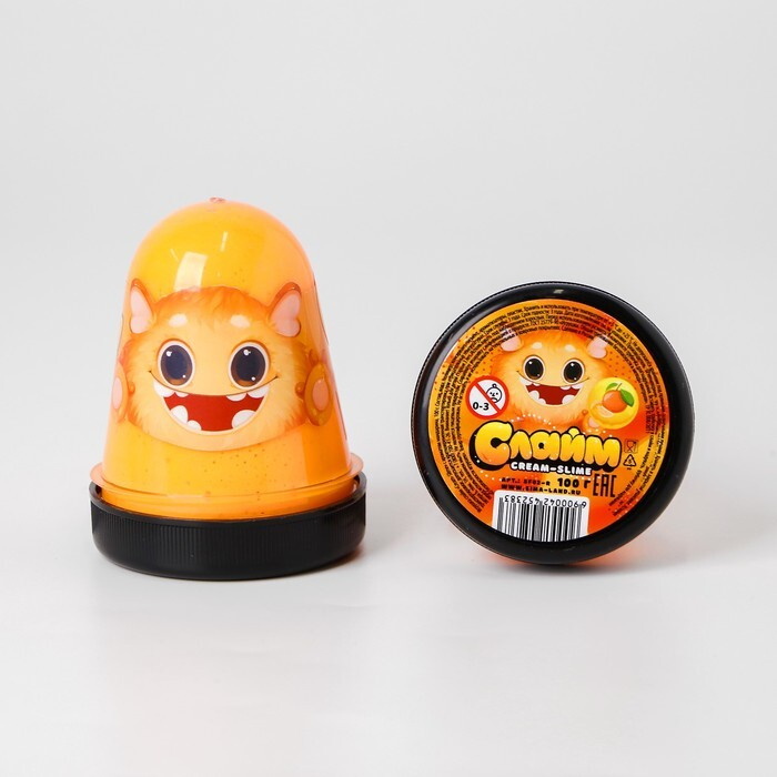 Слайм Cream с ароматом мандарина 100 г купить с доставкой по выгодным ценам в интернет