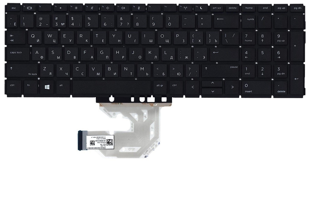 Клавиатура для ноутбука HP ProBook 450 G6 455 G6 450R G6 HP ProBook 450 ...