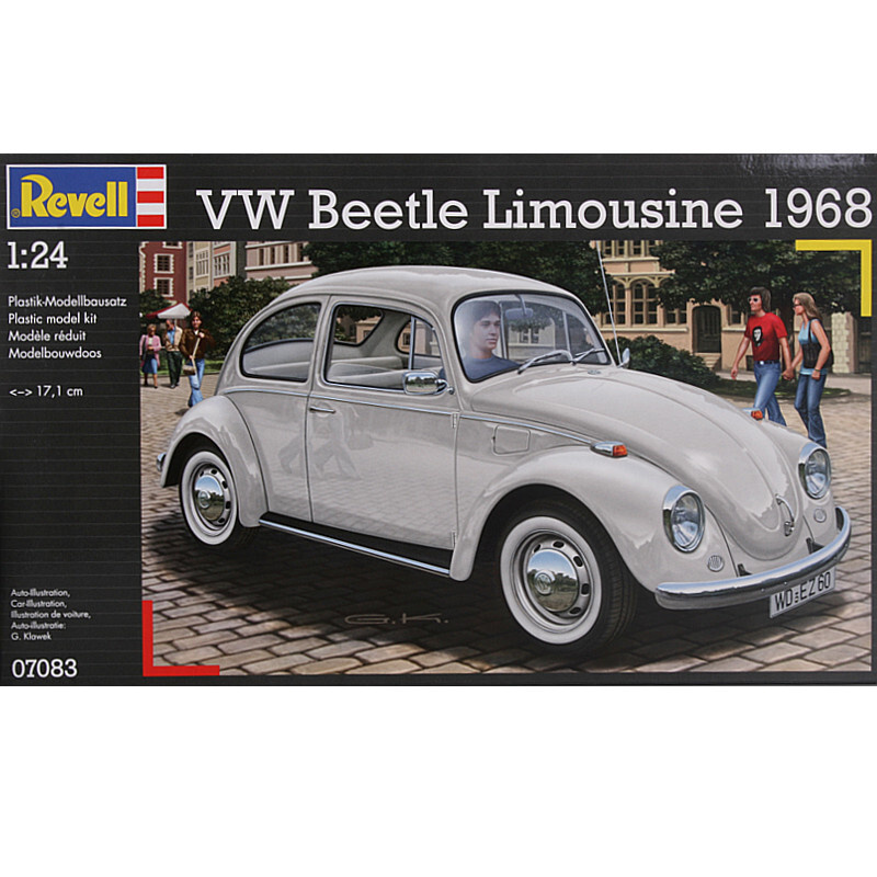 Revell 07083 Модель сборная Автомобиль Фольксваген Жук 1500 1/24 ...
