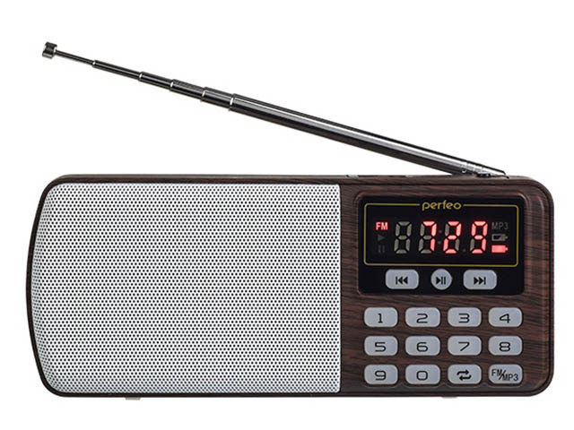 Радиоприемник Perfeo Егерь FM+ i120 Brown купить по низкой цене с ...
