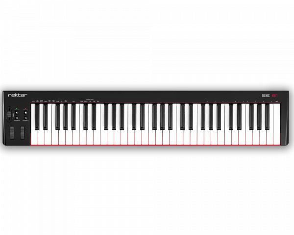 Midi клавиатура Nektar Se61 черный купить с доставкой по выгодным