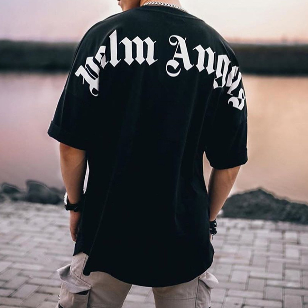 Футболка PALM ANGELS, размер 56, цвет черный - купить по выгодной цене ...