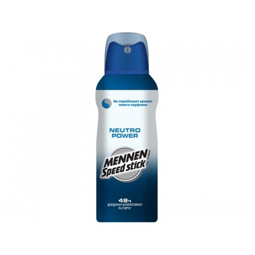 Дезодорант-антиперспирант спрей мужской Mennen Speed Stick Neutro Power ...