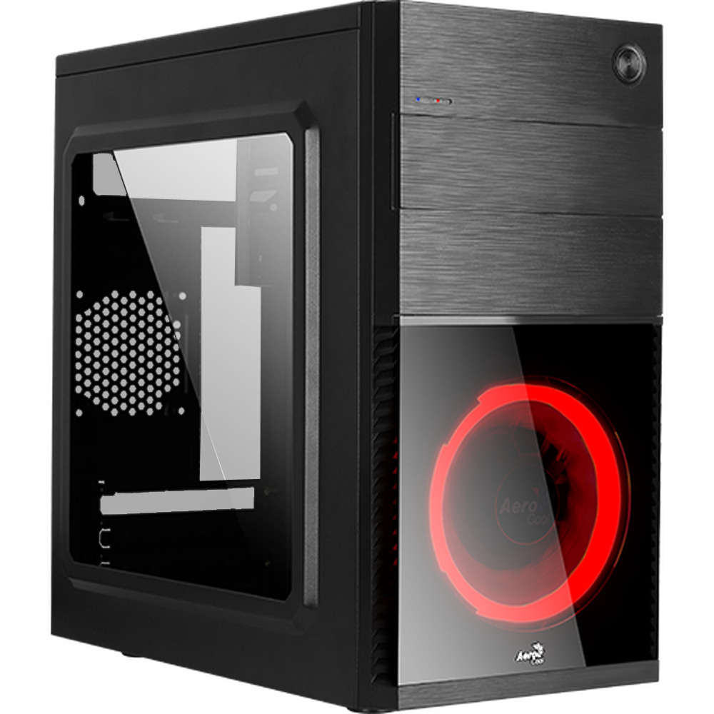 Корпус MicroATX Minitower AeroCool Cs-105 Red - купить с доставкой по ...