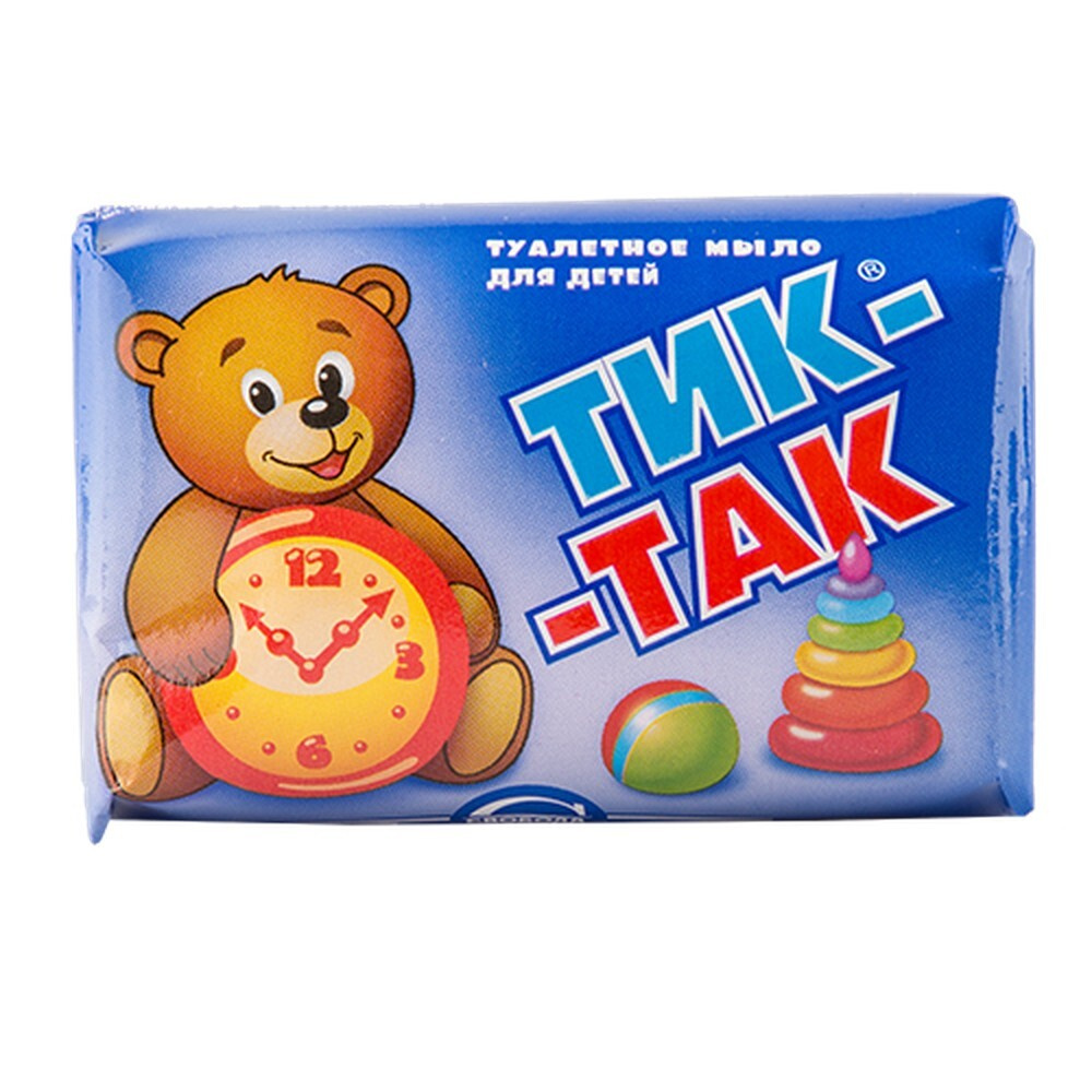 Мыло детское ТИК-ТАК 150 г - купить с доставкой по выгодным ценам в ...