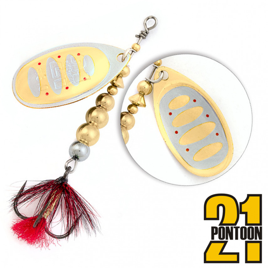 Вращающаяся Блесна Pontoon21 Pontoon 21 Ball Concept_3.3, 1 шт купить c доставкой на OZON по ...