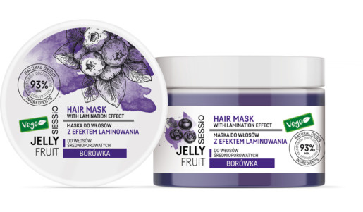 Sessio Ламинирующая маска Jelly Fruit для среднепористых волос с ...