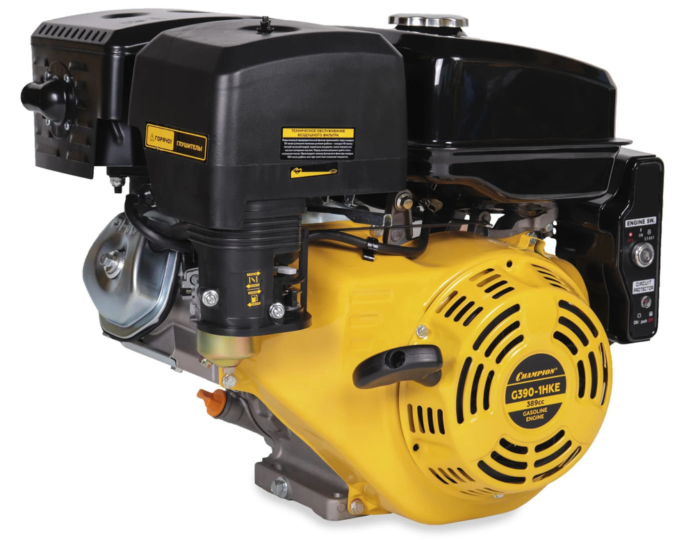 Двигатель Champion G390-1HKE - купить с доставкой по выгодным ценам в ...