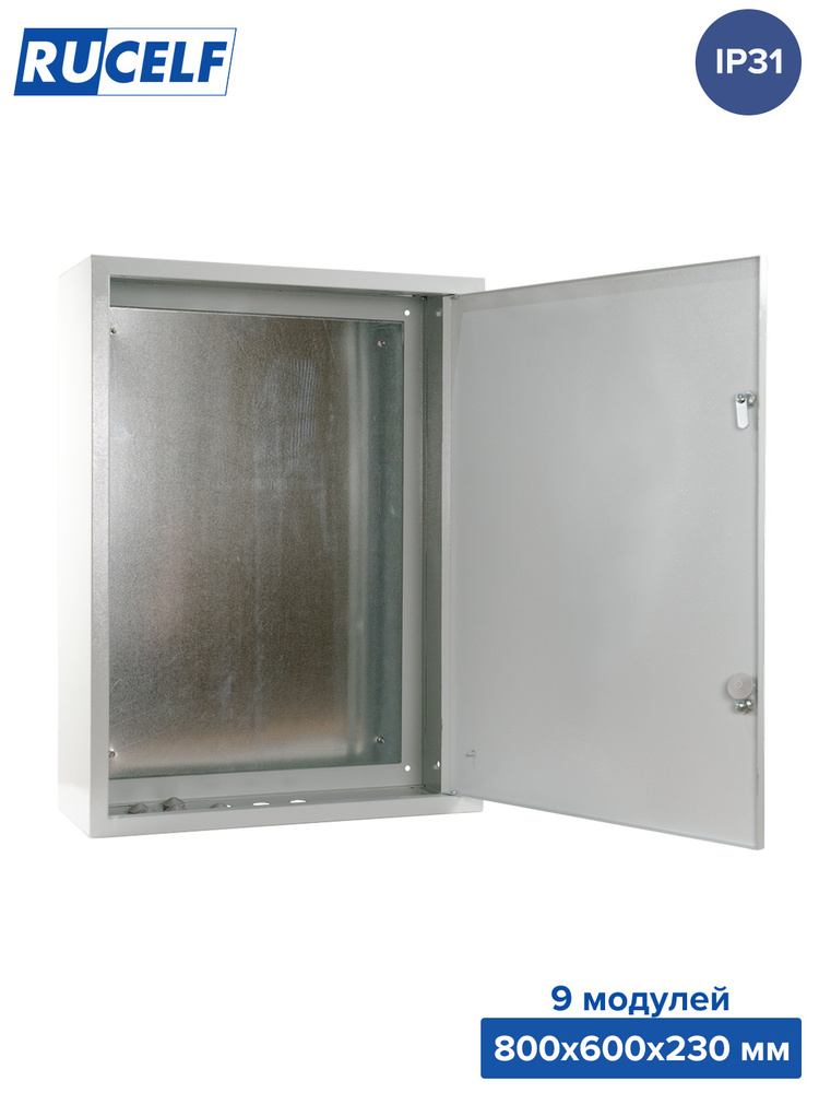Щит с монтажной панелью ЩМП 09 IP31 (800х600х230) RUCELF - купить по ...