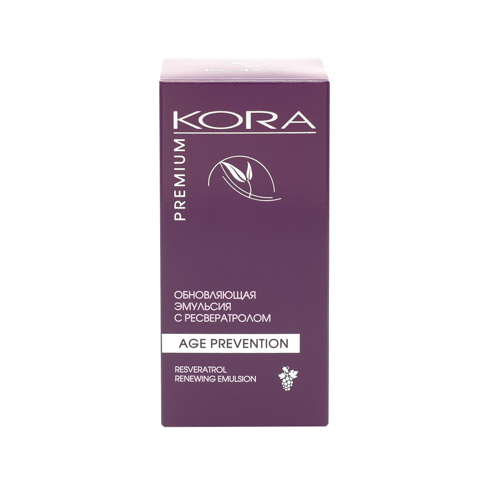 KORA Обновляющая эмульсия с ресвератролом 50 мл. купить на OZON по низкой цене (823229010)