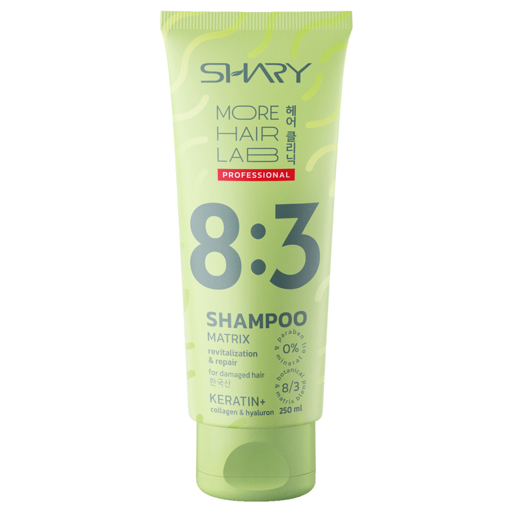 Shary More Hair Lab Ревитализирующий Матрикс-Шампунь для восстановления ...
