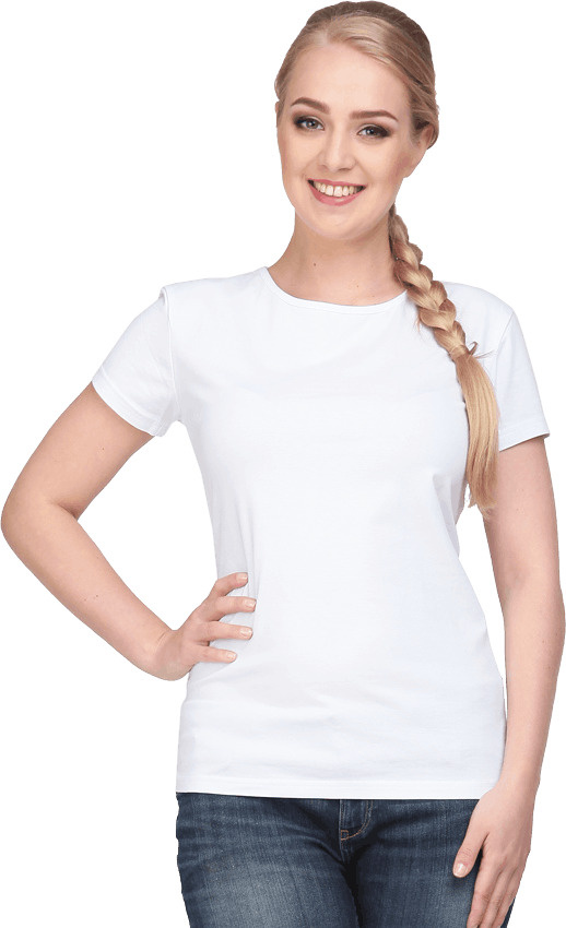 Футболка с лайкрой женская - купить с доставкой по выгодным ценам в ...