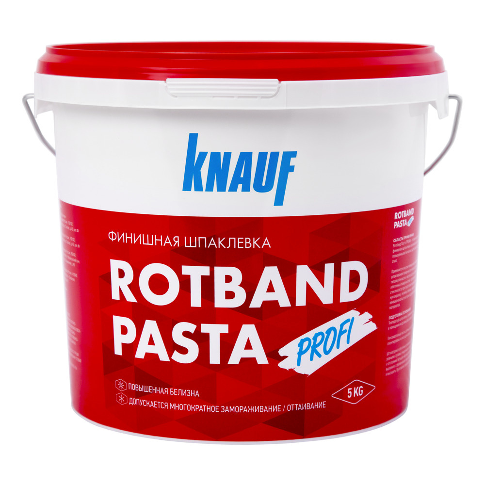 Knauf rotband pasta profi / кнауф ротбанд паста профи шпаклевка финишная пастообразная готовая ...