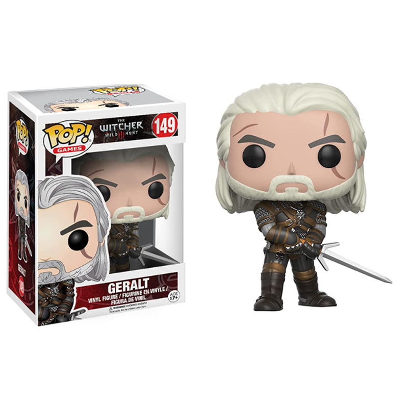 Funko pop The Witcher три Peripheral Geralt Female Demon Hunter ...