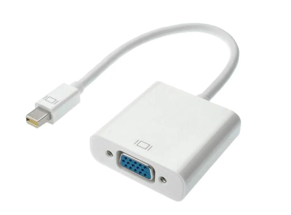 Переходник-адаптер mini DisplayPort - VGA, 0,2м, белый - купить с ...