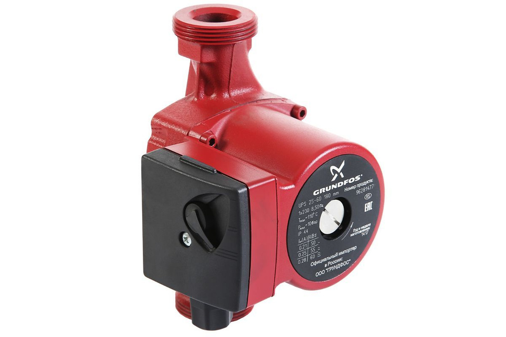 Циркуляционный насос Grundfos UPS 25-60 180 230В (60 Вт) - купить по выгодной цене в интернет ...