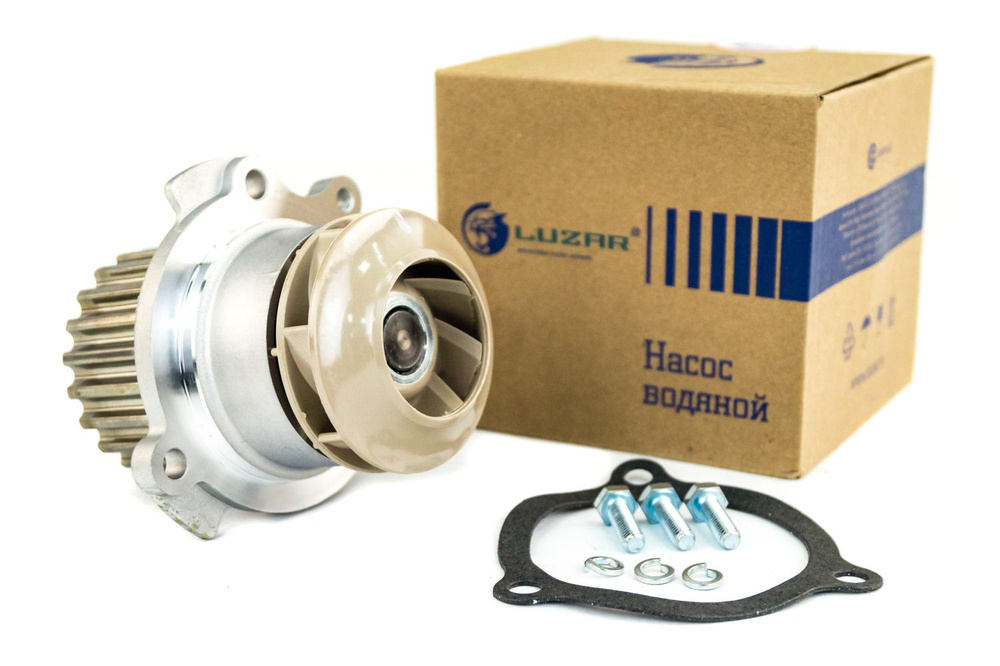 Водяной насос (помпа) Luzar Turbo для 16-клапанных Лада Приора, Калина ...