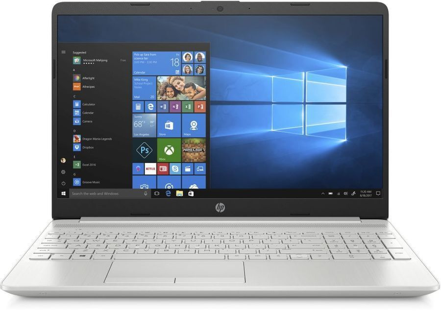 Ноутбук HP, 15.6, 15-dw1212ur (4L5Y6EA), Intel Core i3-10110U, 8 ГБ, Intel UHD Graphics ...