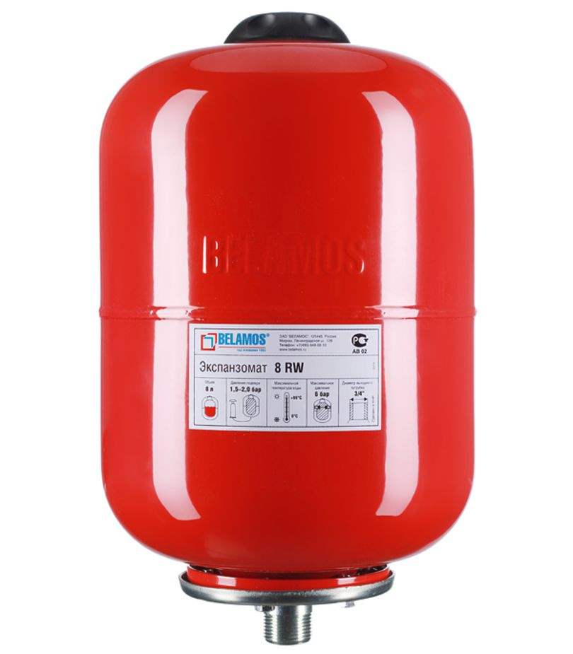 Гидроаккумулятор, расширительный бак 8 литров Belamos 8RW подвесной ...