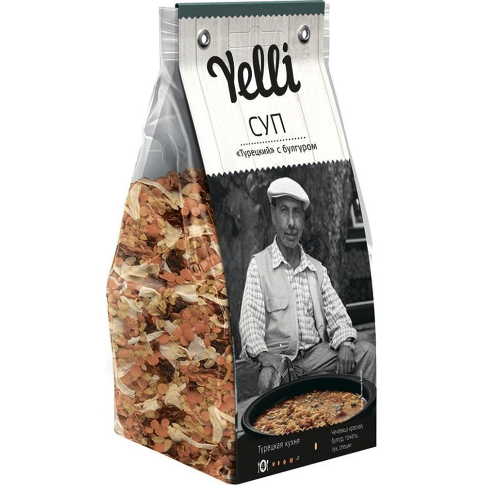 Суп Yelli Турецкий с булгуром 250 г - купить с доставкой по выгодным ...