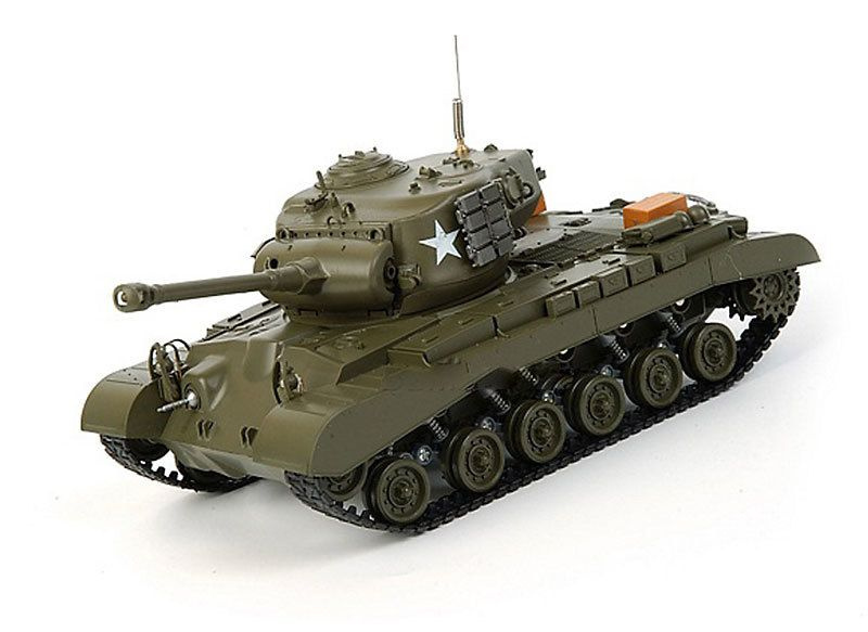 Радиоуправляемый танк Heng Long US M26 Pershing масштаб 1:30 RTR ...