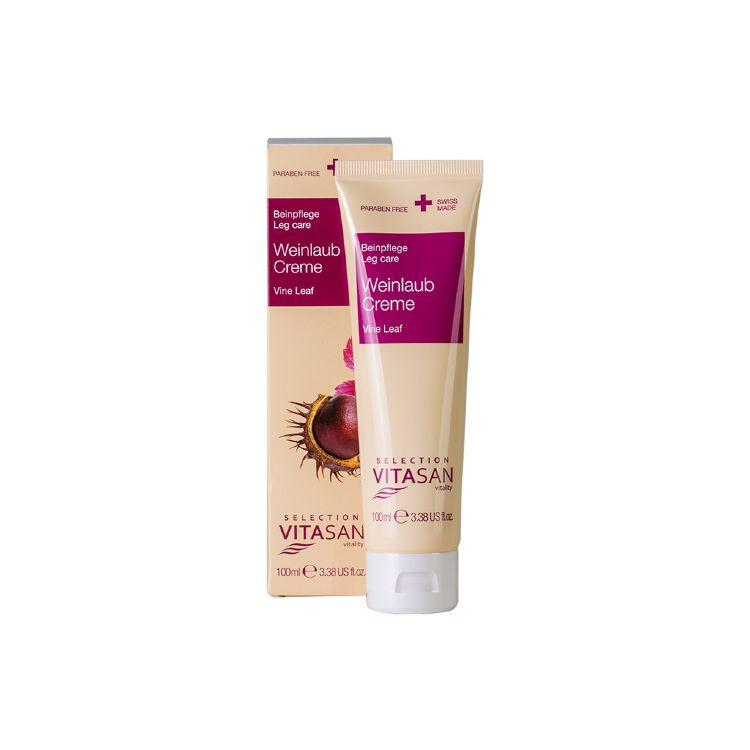 Крем для ног с экстрактом листьев красного винограда и конским каштаном Вивасан / Vivasan, 100 ...
