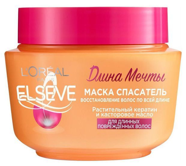 L'Oreal Paris Elseve Маска для волос длина мечты, 300 мл - купить с ...