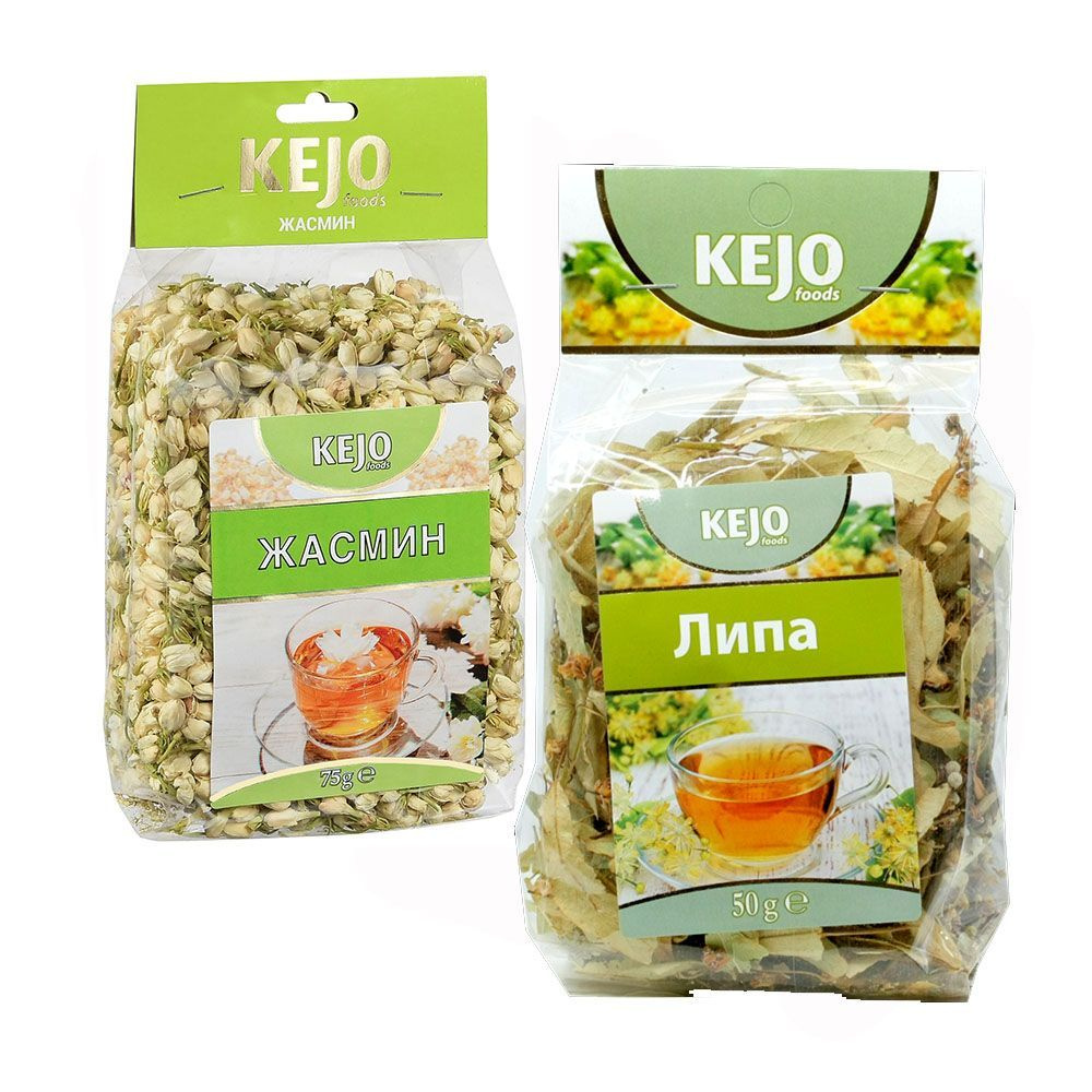 Чай KEJO foods Жасмин Липа (75гр + 50гр) / Кежо чай купить на OZON по ...