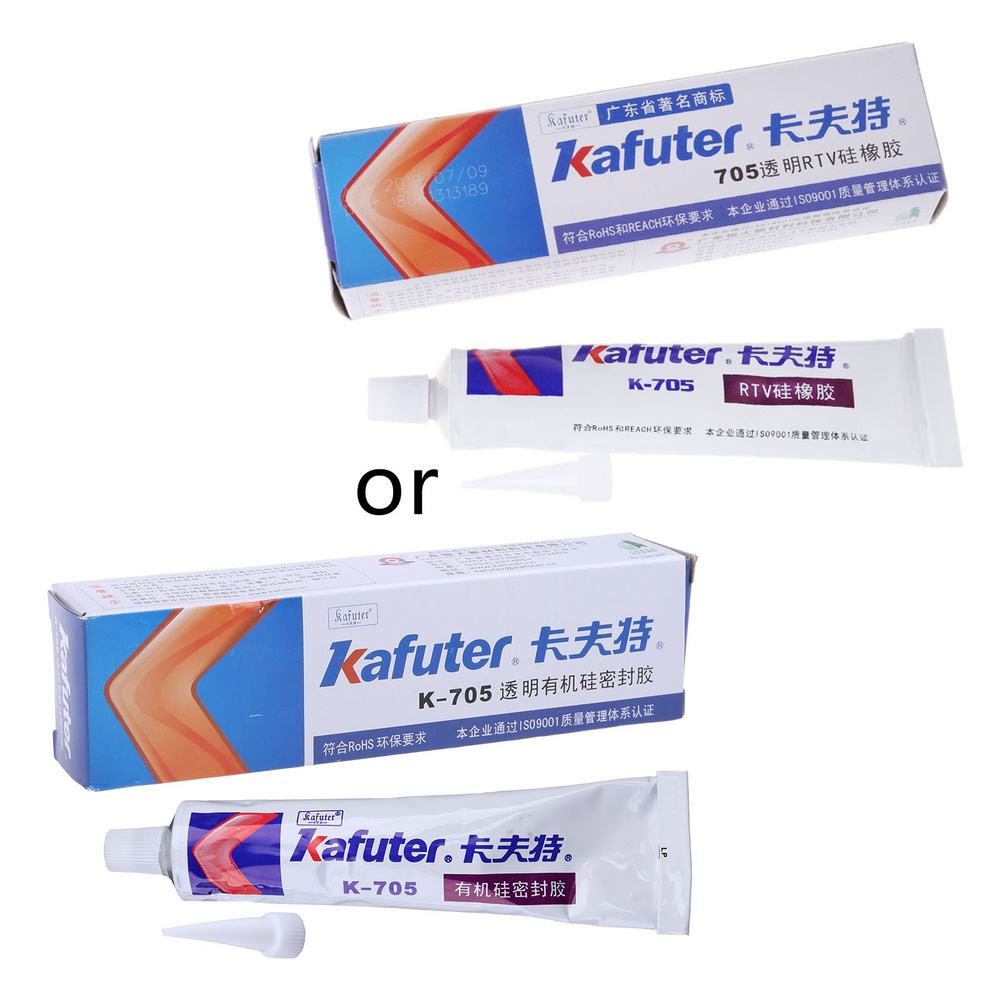 Прозрачный силиконовый каучук RTV клей-герметик электронный клей ...