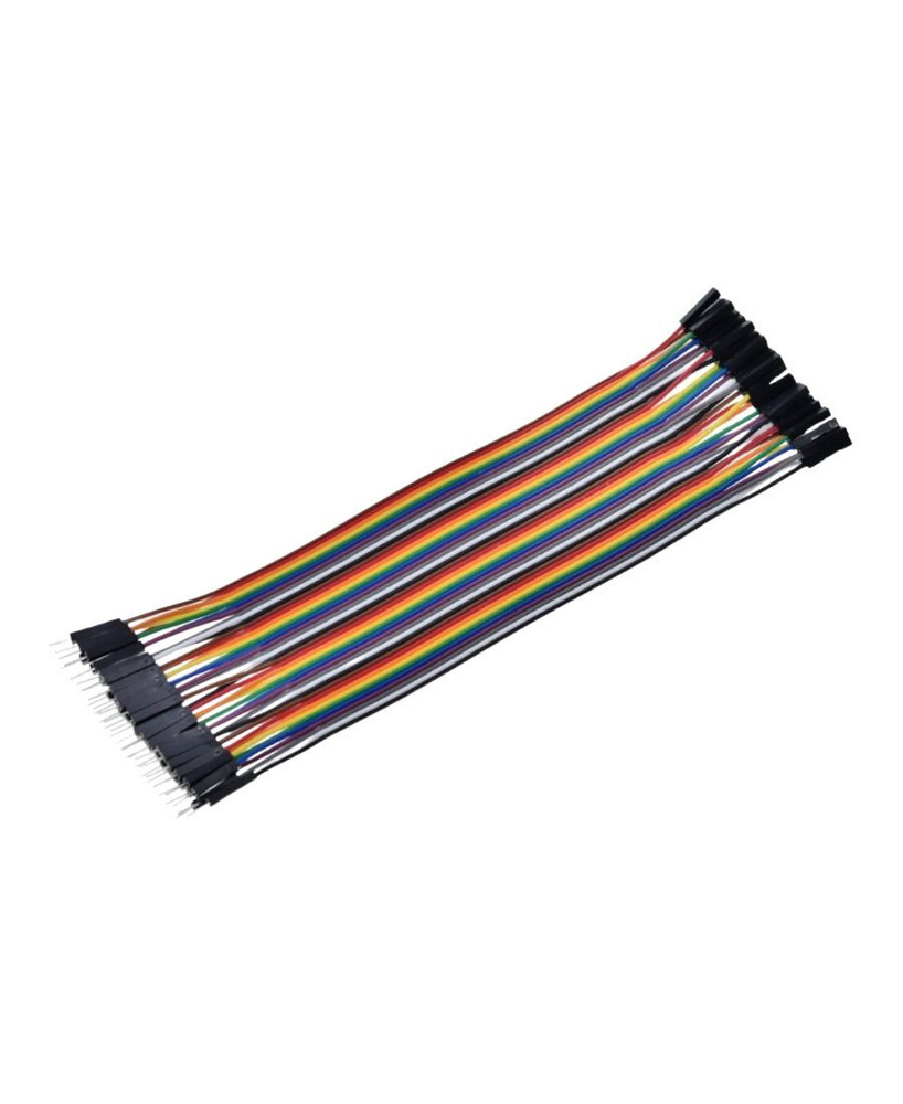 Arduino Провода 20см Папа Мама 40шт Dupont купить с доставкой по