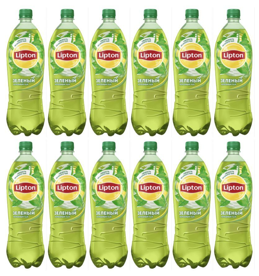 Lipton Ice Tea холодный чай Липтон Зеленый 0.5 литров 12 штук - купить ...