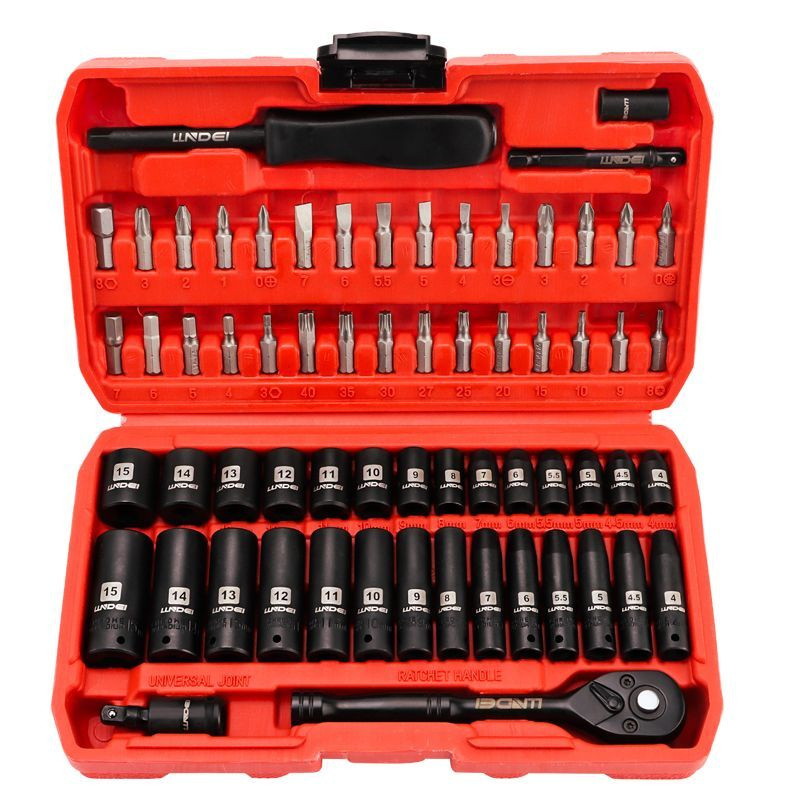 63PCS, группа гаечных ключей с 72 зубьями 4 ", группа 1 / 4 - дюймовых ударных гильз - купить по ...