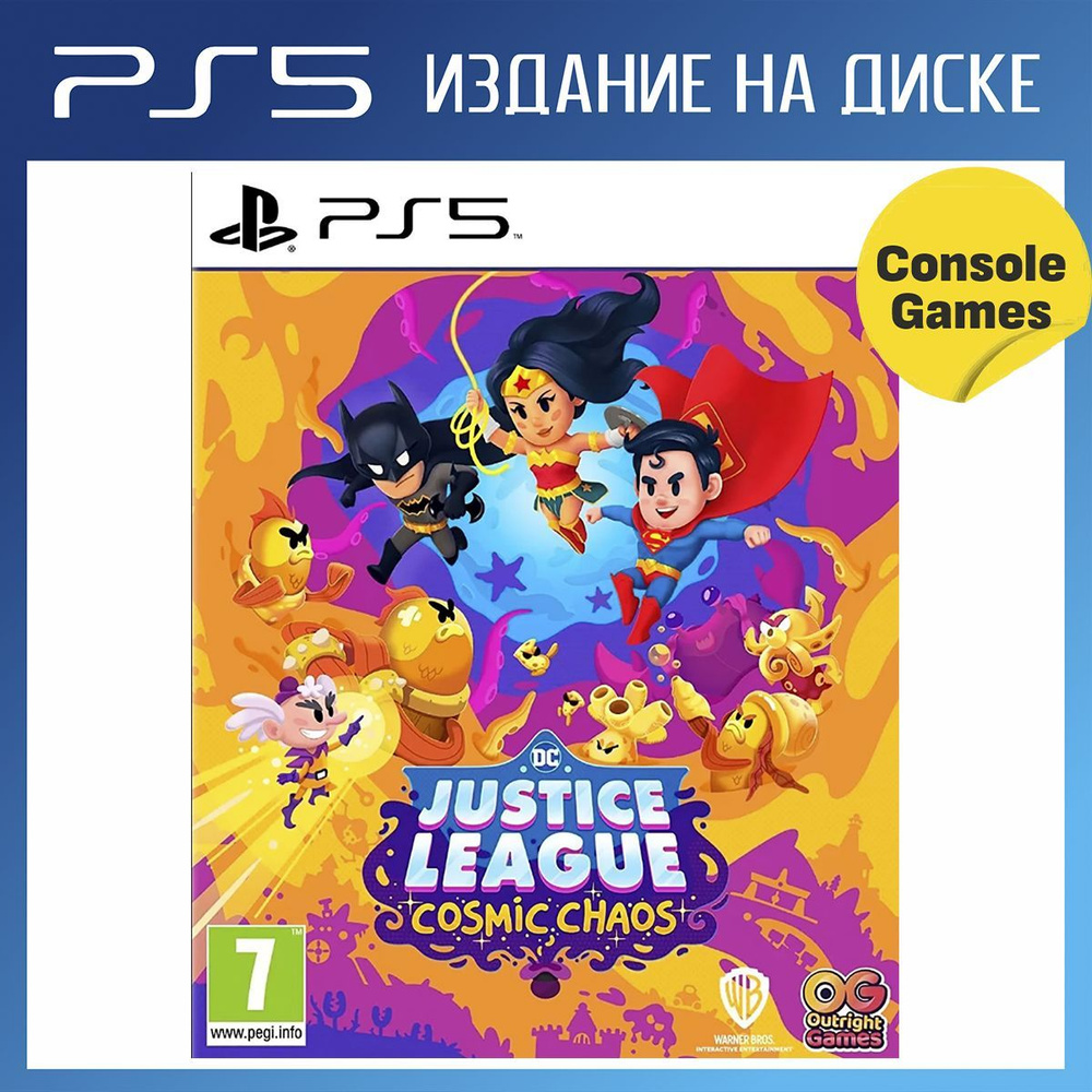 Игра DC's Justice League Cosmic Chaos (PlayStation 5, Английская версия ...