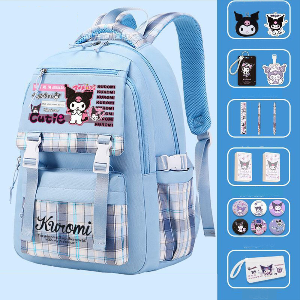 Куроми Kuromi Девочки Рюкзак школьный 33*18*46cm - купить с доставкой ...