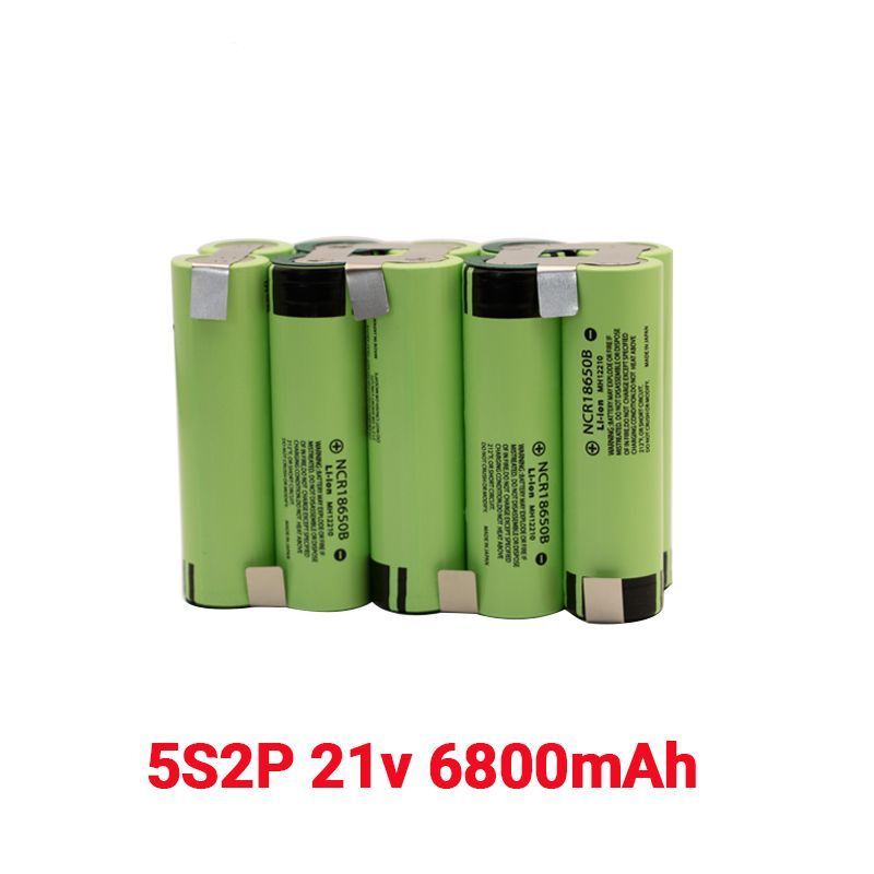 DIY 3S1P 3S2P 4S2P 5S2P 18650 Determine battery packaging 18650 3400 ...