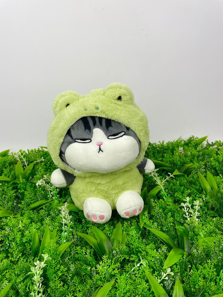 Мягкая игрушка грустный кот в костюме SIDORI - купить с доставкой по ...