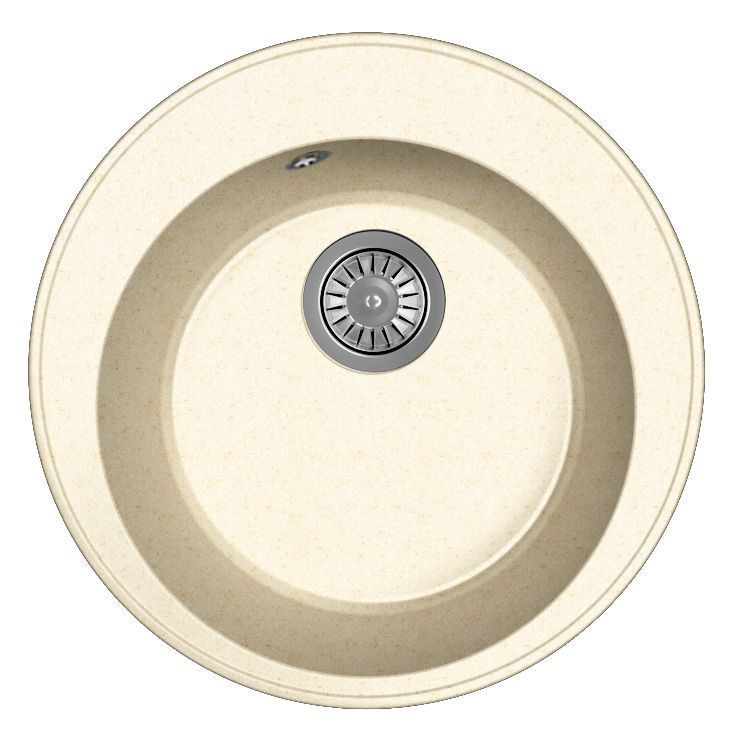 Мойка для кухни Dr. Gans Smart Пион-480 d480мм латте - купить с доставкой по выгодным ценам в ...