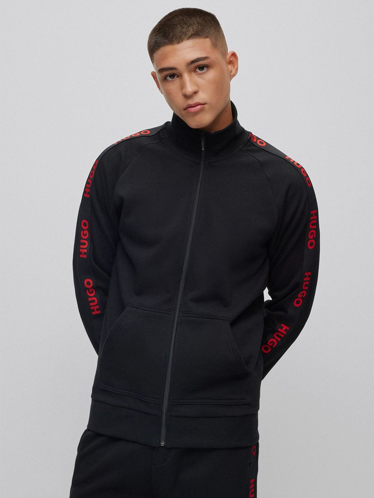 Толстовка HUGO Sporty Logo - купить с доставкой по выгодным ценам в ...