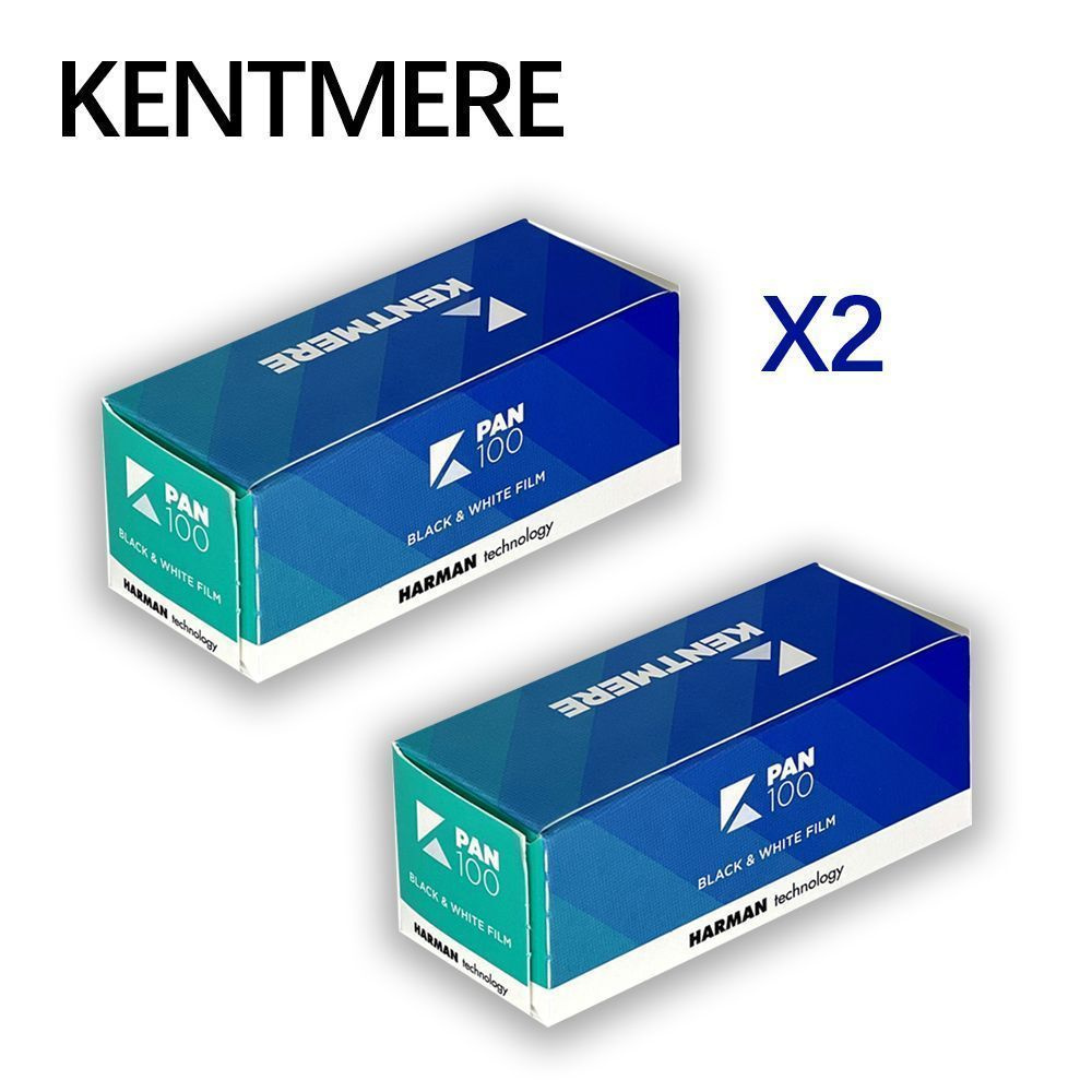 Фотопленка Kentmere Pan 100 120 ISO 100 (35mm, ч/б, 2 шт) - купить с ...