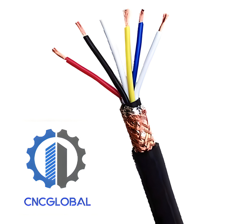 Кабель экранированный супергибкий ЧПУ TRVVP 6 X 0,3 5 метров CNCGLOBAL ...